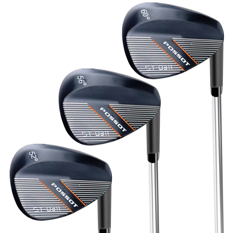 3 PCS Wedge Set or Individual Golf Wedges, Available in 52/ 56/60 degr ...
